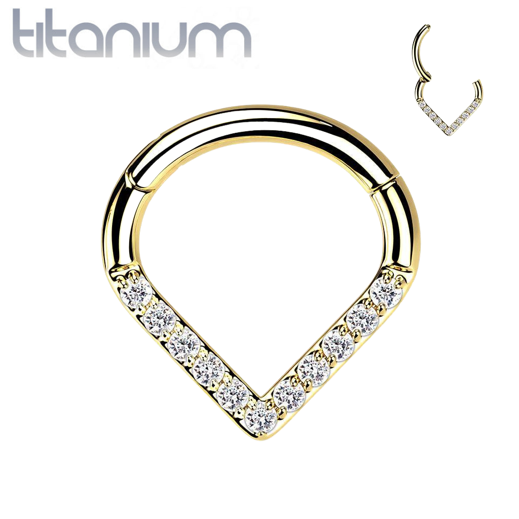 Implant Grade Titanium Septum Rings | Pierced Universe
